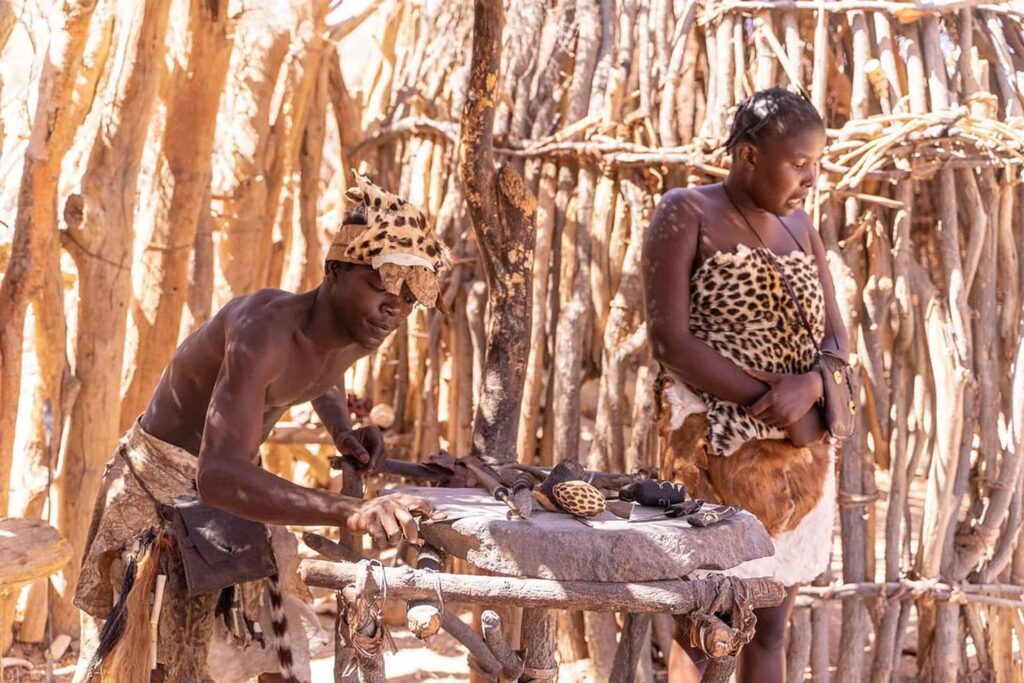 The Living Museum of the Damara tribe - Safari World Tours