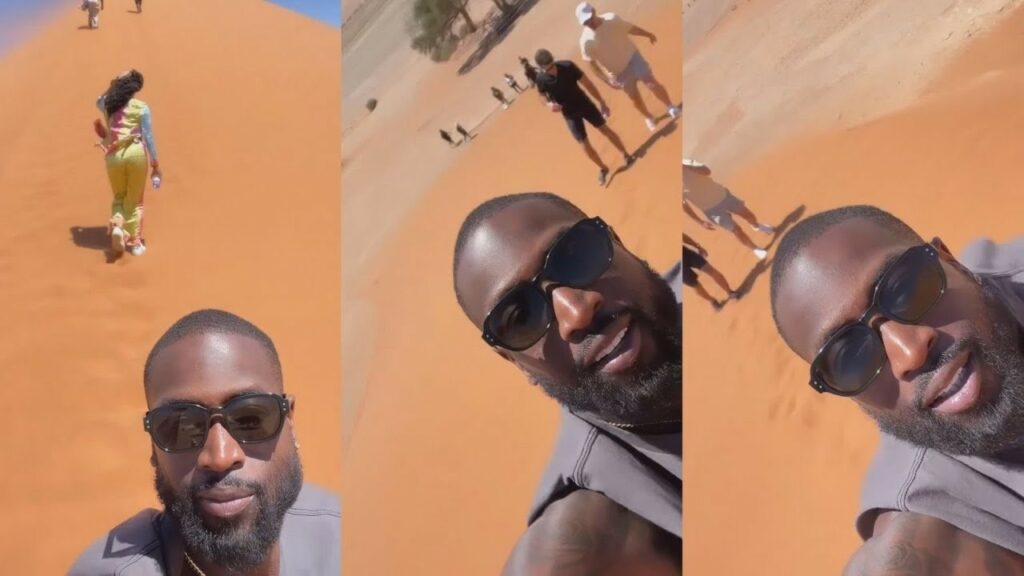 Famous celebrities visited Namibia for Holidays & Charity