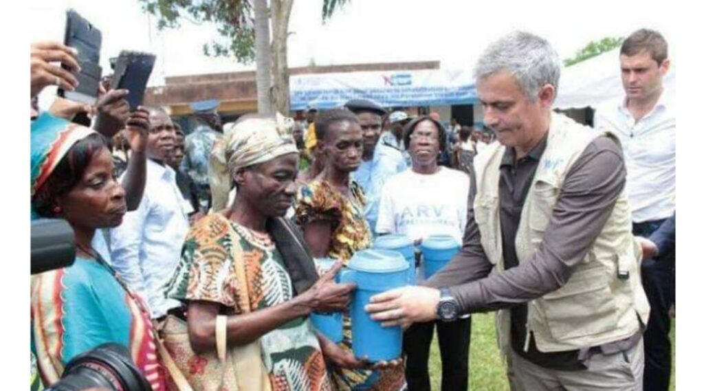 Famous celebrities visited Namibia for Holidays & Charity